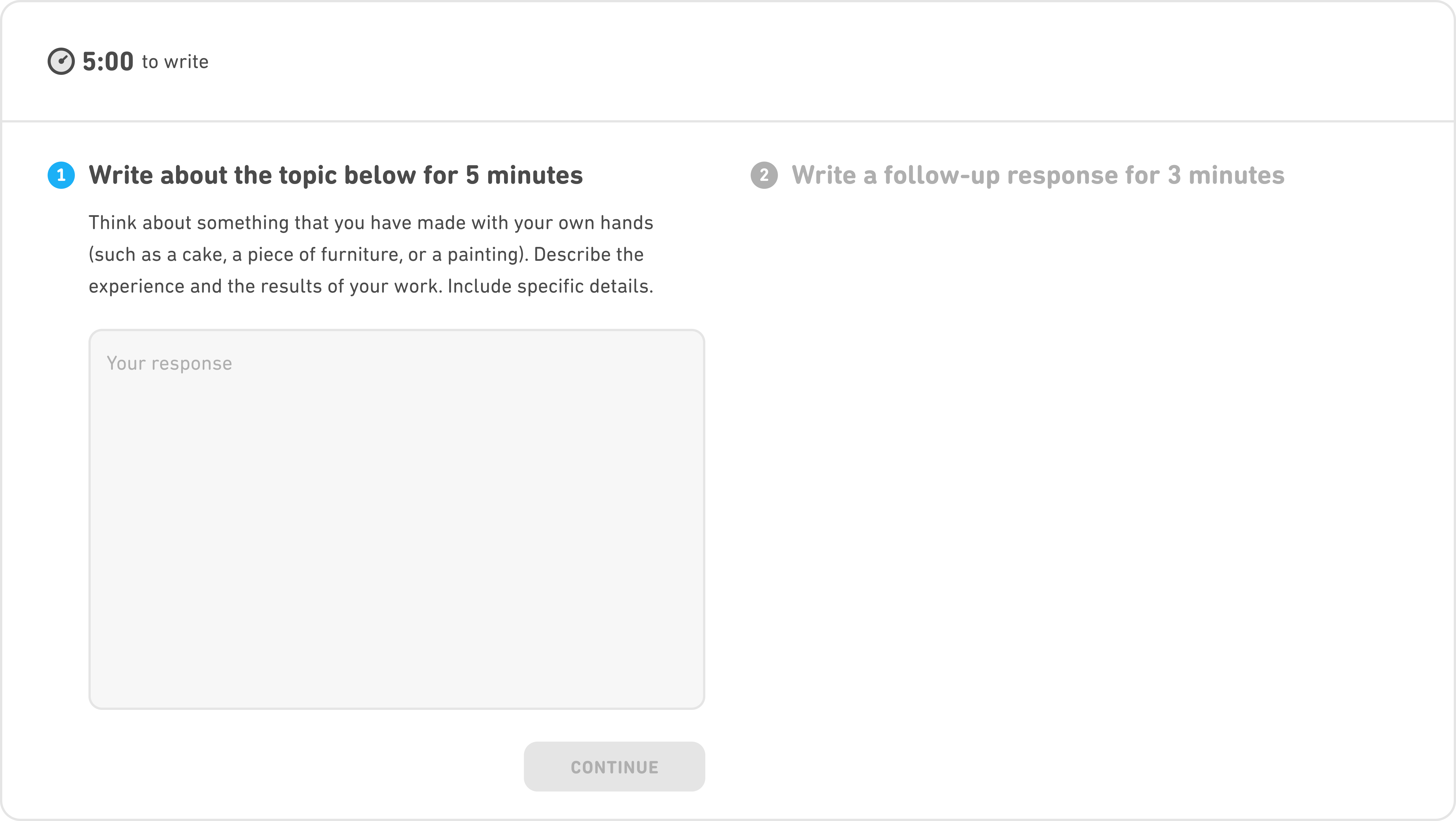 Interactive Writing – Duolingo English Test